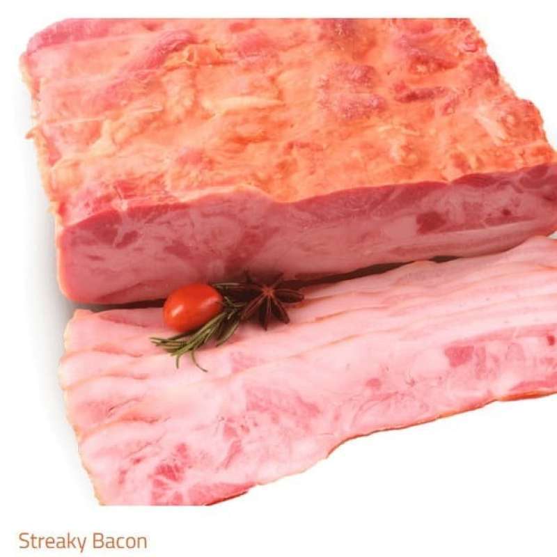 Jual AROMA STREAKY BACON 250 GRAM (PORK) di Seller Haz Fruits - Kota ...