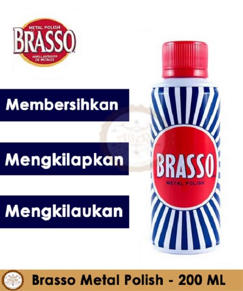 Promo Brasso metal polish 200ml Diskon 7% di Seller Alleri - Jelambar ...