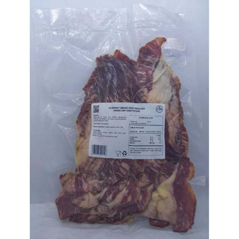 Jual El Primo Us Brisket Smoked Beef Pre-Sliced 500 gr Halal di Seller ...