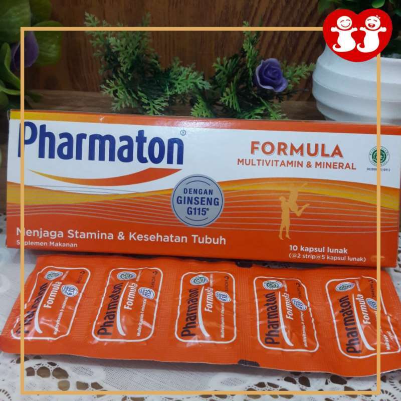 Jual Pharmaton Formula Multivitamin & Mineral 10kapsul di Seller ...