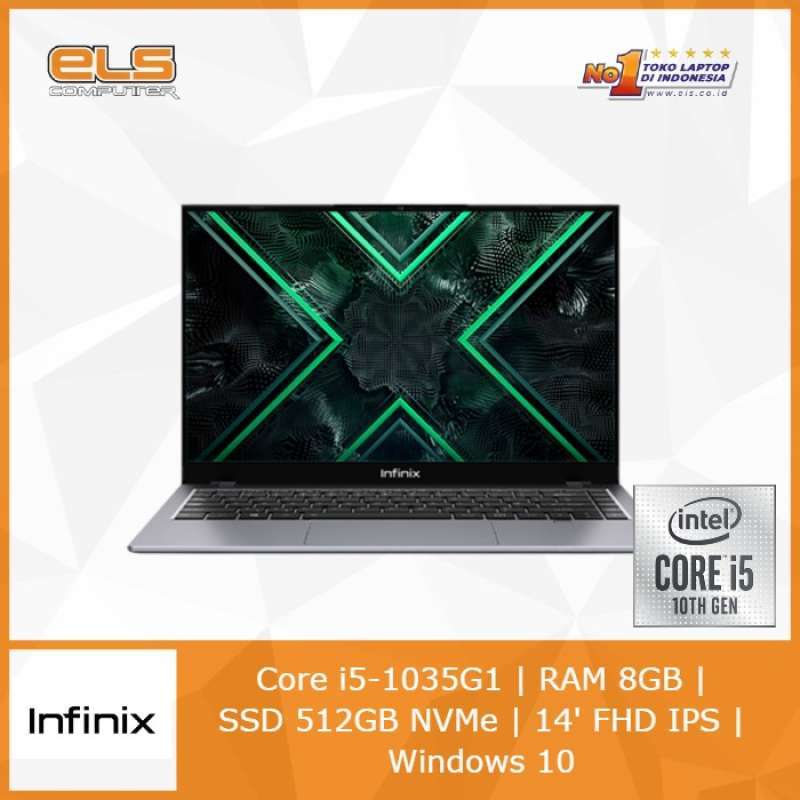 Jual Infinix Inbook X1 Xl-11 - Grey [i5 1035g1-8gb-ssd 512gb] Di Seller ...