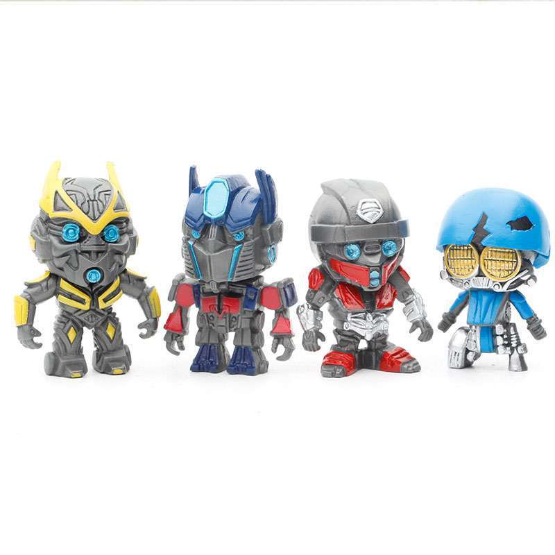 Jual Transformers Optimus Prime Bumblebee Sqweeks Chibi Action Figure ...