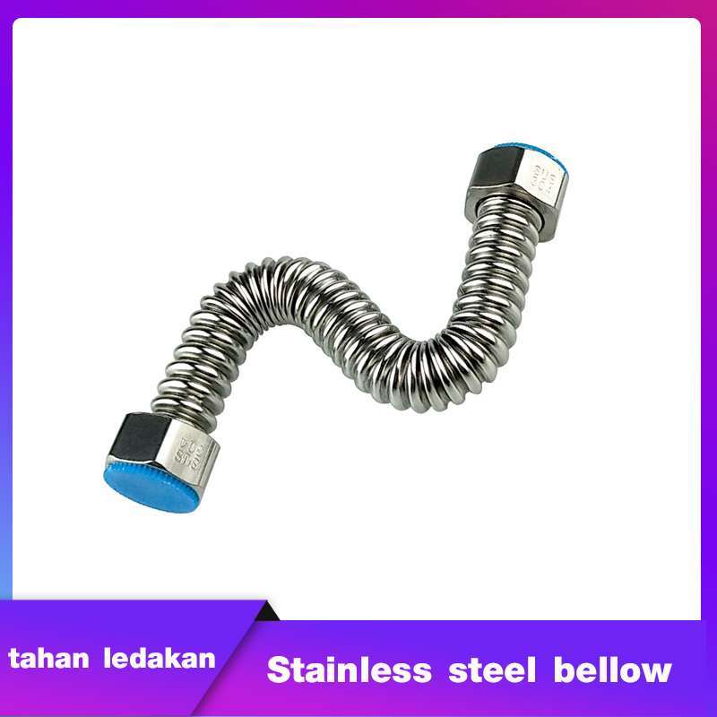 Jual 4 Points bellow 304 Selang Saluran Air Stainless steel Water Inlet ...