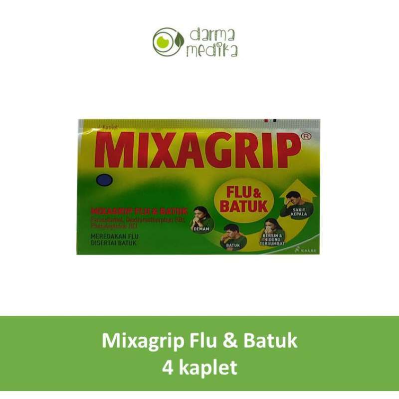 Jual Mixagrip Flu & Batuk [1 Strip/4 Kaplet] di Seller Darma Medika ...