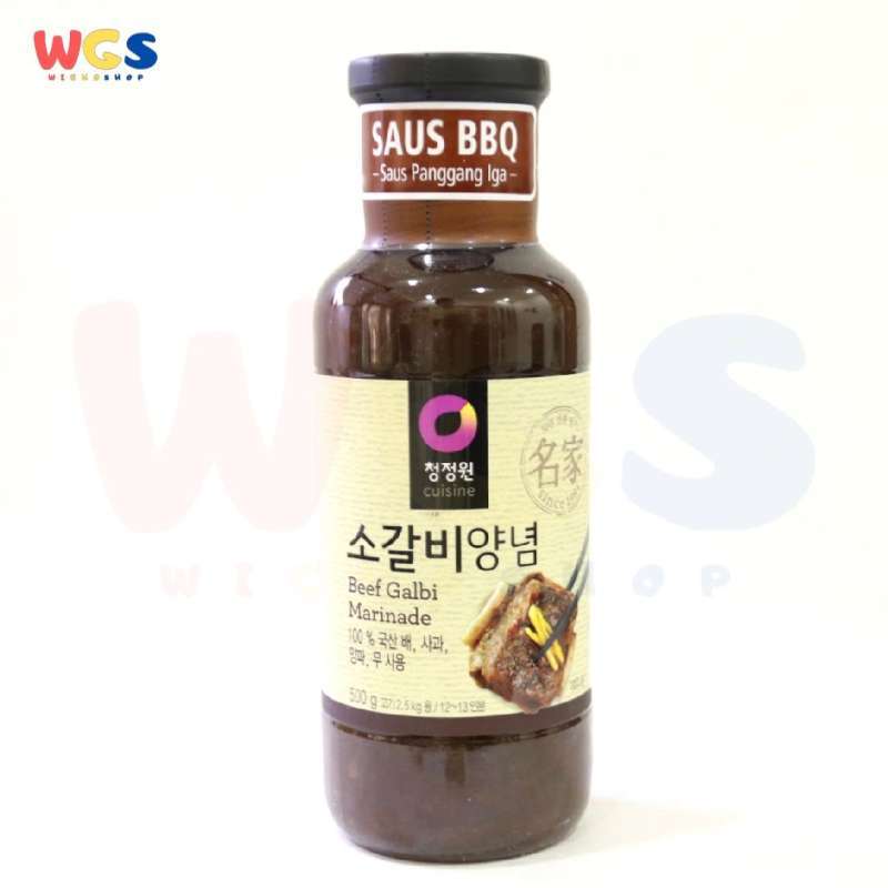 Jual Chung Jung One Korean Bbq Beef Galbi Sauce & Marinade 500g di Seller WIGHOSHOP - Sampora ...