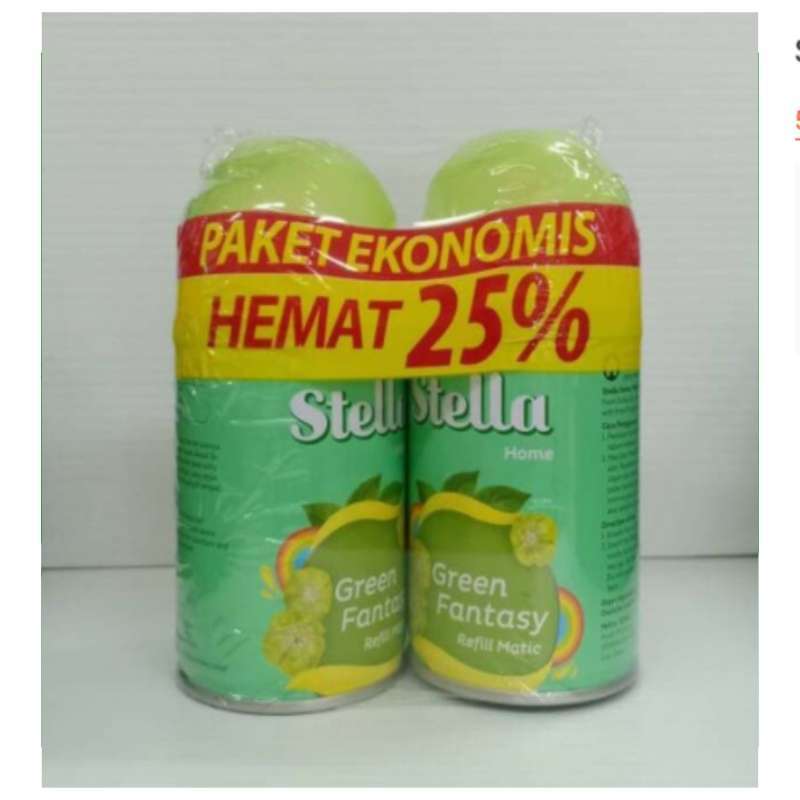 Jual Pengharum Ruangan Paket Isi 2 Stella Matic Refill/Isi Ulang 225 ml ...
