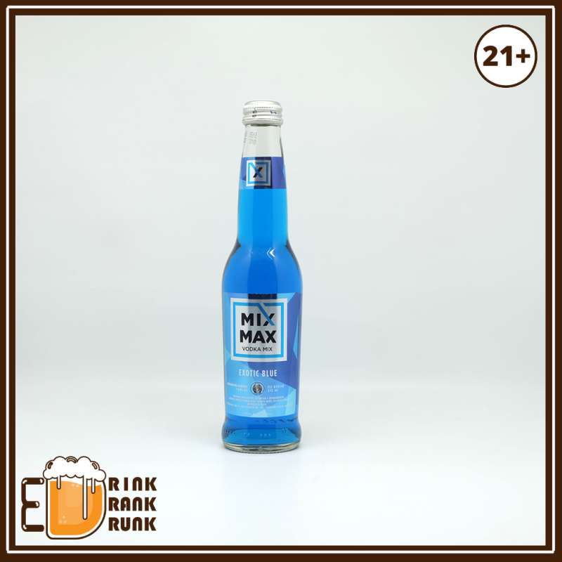 Jual MIX-MAX VODKA MIX EXOTIC BLUE - 275 ml (± 4.8%) di Seller Triple_d ...