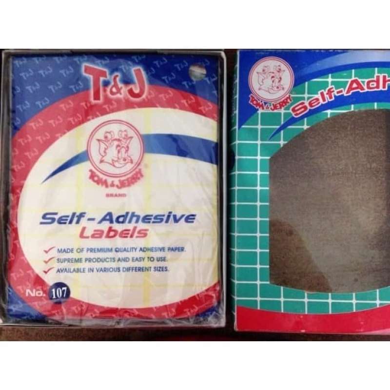 Jual 1 Pack Label Nama Tom & Jerry T&j No.107 Isi 300 Pcs Atk Di Seller ...