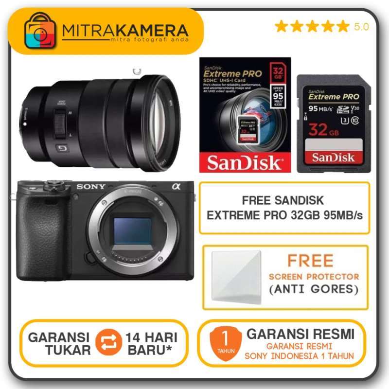 Jual Sony A6400 Body Only kit 18-105mm F4 OSS di Seller Mitrakamera ...