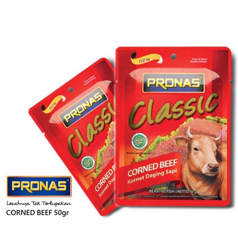 Jual Pronas corned beef sachet 50gr di Seller Ranch Market Grand ...