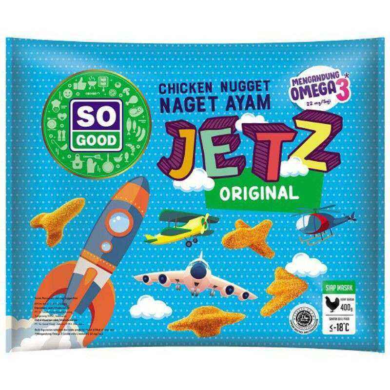 Jual SO GOOD Chicken Nugget Jetz Original 400 g di Seller Alfamart Click & Collect - Kab ...