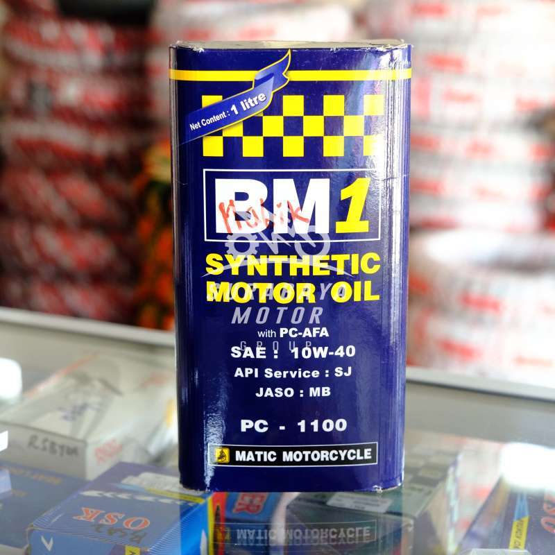 Promo Oli Motor Bm1 Matic 1l Pc-1100 Sae 10w40 1000 Ml 1 Liter Nmax ...
