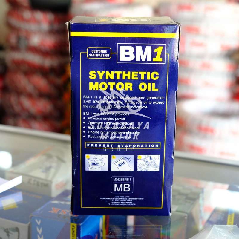 Promo Oli Motor Bm1 Matic 1l Pc-1100 Sae 10w40 1000 Ml 1 Liter Nmax ...