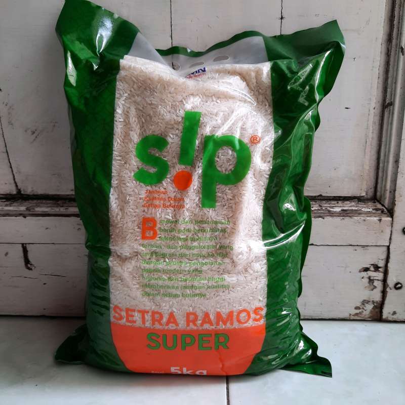 Jual BERAS SIP SETRA RAMOS SUPER 5KG di Seller Susahmiskin - Kab ...