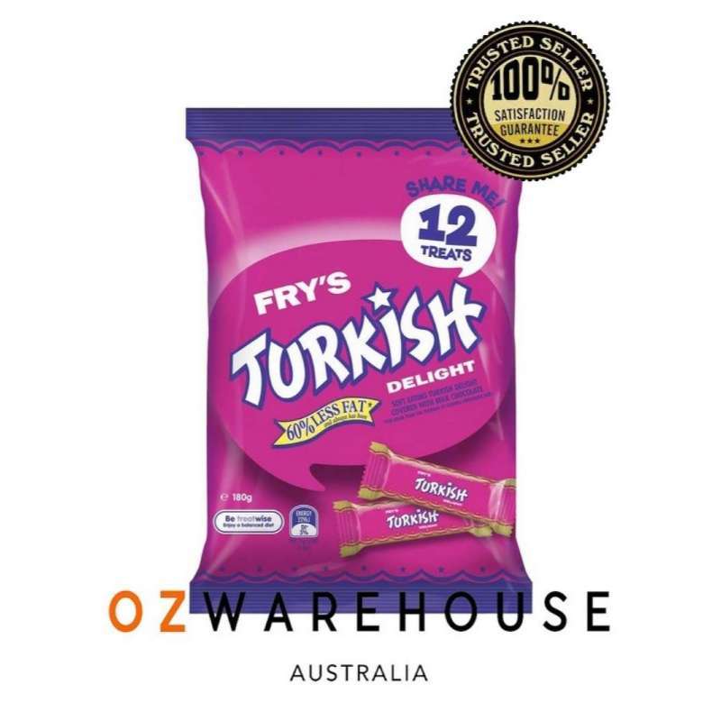 Jual Cadbury Fry's Turkish Delight Sharepack 12 pack di Seller ...