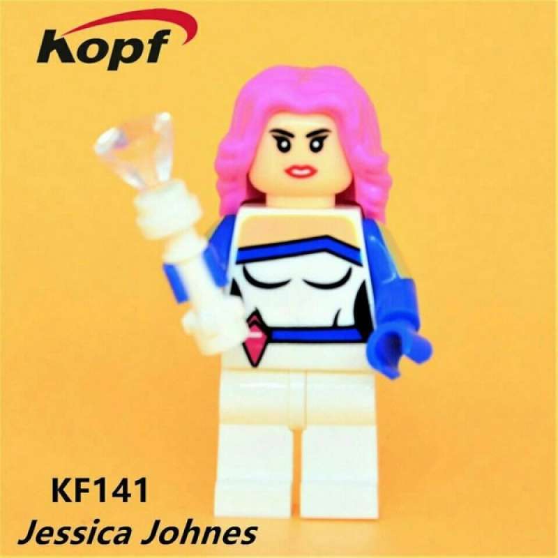 Jual Jessica Jones KF141 Marvel Super Heroes Minifigure Lego di Seller ...