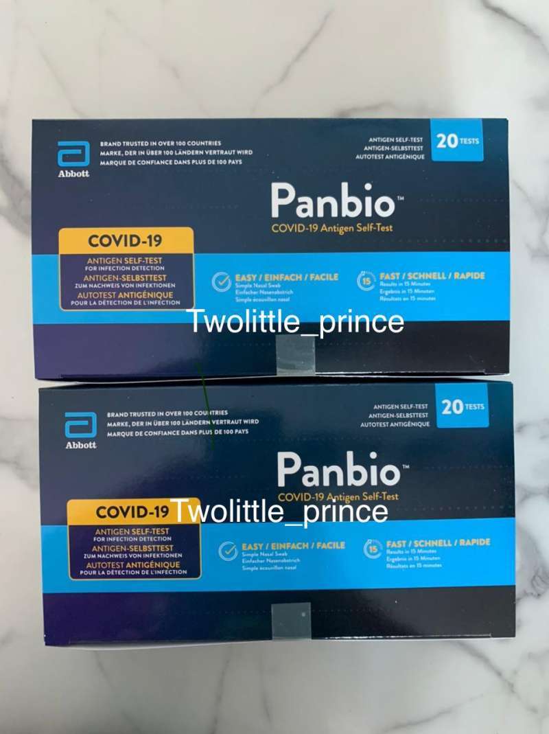 Jual Abbott panbio asli dari Singapore isi 20 READY LANGSUNG KIRIM di ...