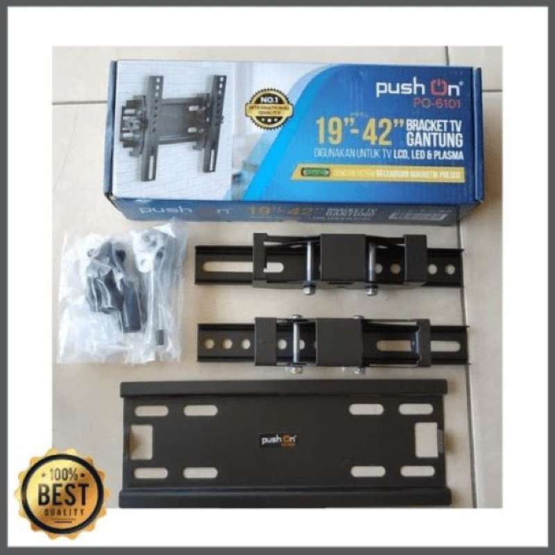 Promo Push On Bracket LED TV 14-42 PO-6101 Braket Breket Smart TV LCD ...