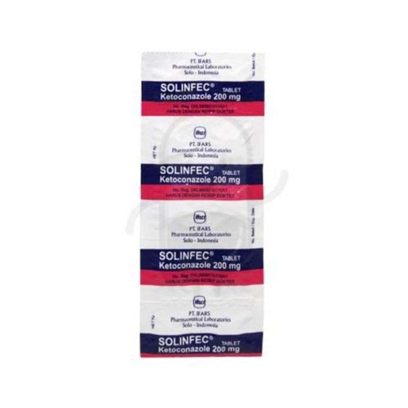 Jual SOLINFEC 200 MG STRIP 10 TABLET di Seller Apotek Mose Sawah Baru ...