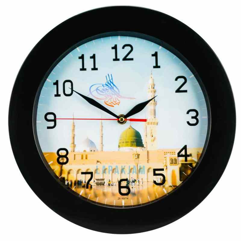 Jual Jam Dinding Analog Hiasan Dinding Kaligrafi Arab Unik Besar Alari ...