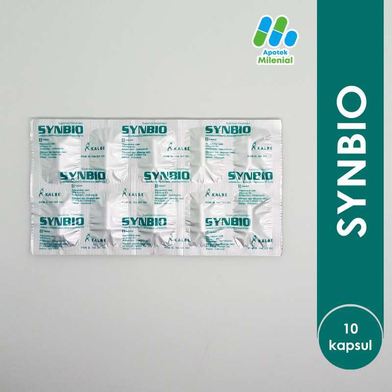 Jual SYNBIO STRIP ISI 10 KAPSUL SUPLEMEN PROBIOTIK DAN PENCERNAAN di ...
