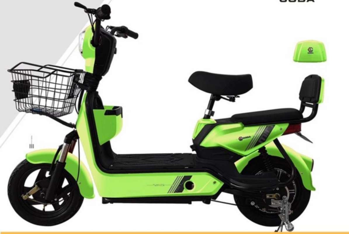 Jual Sepeda Listrik Goda 140 Sni Boncengan Keranjang - Hijau Di Seller ...