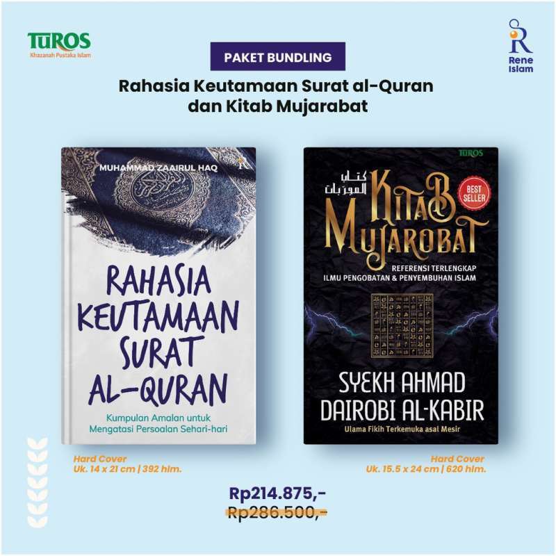 Jual PAKET BUNDLING - Rahasia Keutamaan Surat Al Quran & Kitab ...