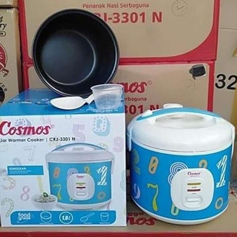 Jual Hotsale Cosmos Crj 3301N 1.8 Liter 3In1 Nonstick Angka Cosmos di ...