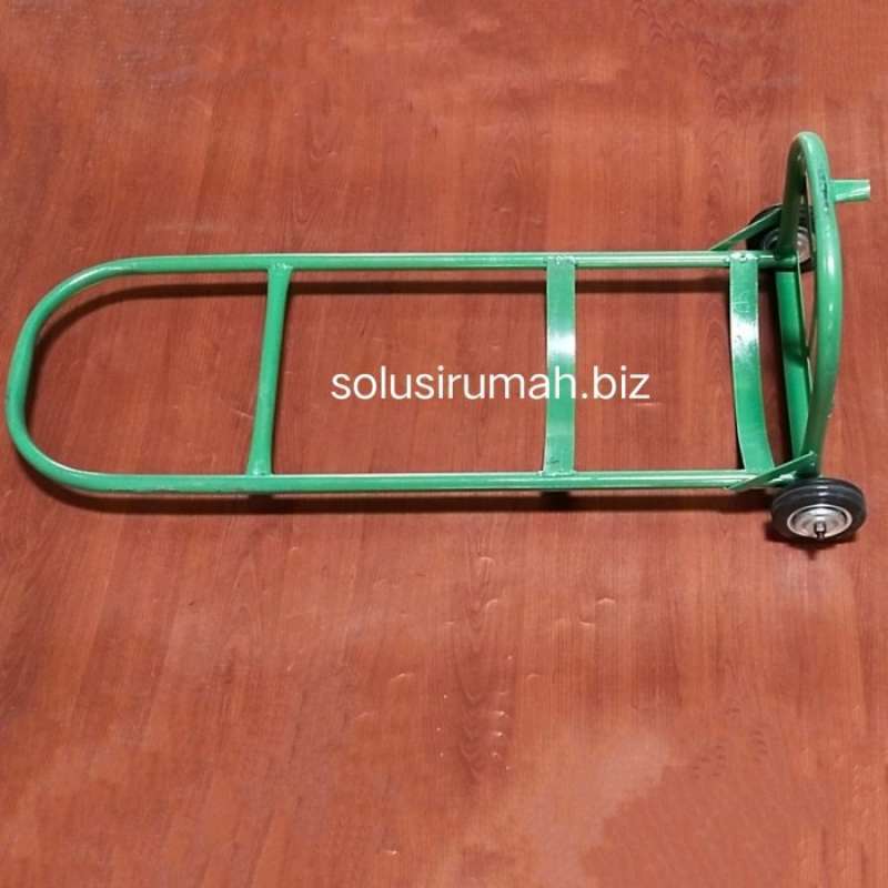 Jual TROLI RODA 100MM 4 TROLLEY GEROBAK HANDTRUK GALON AQUA BESI ...