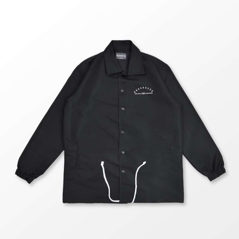 Jual CJ011 BLACK GET UP STAND UP COACH JACKET di Seller Roughneck 1991 ...