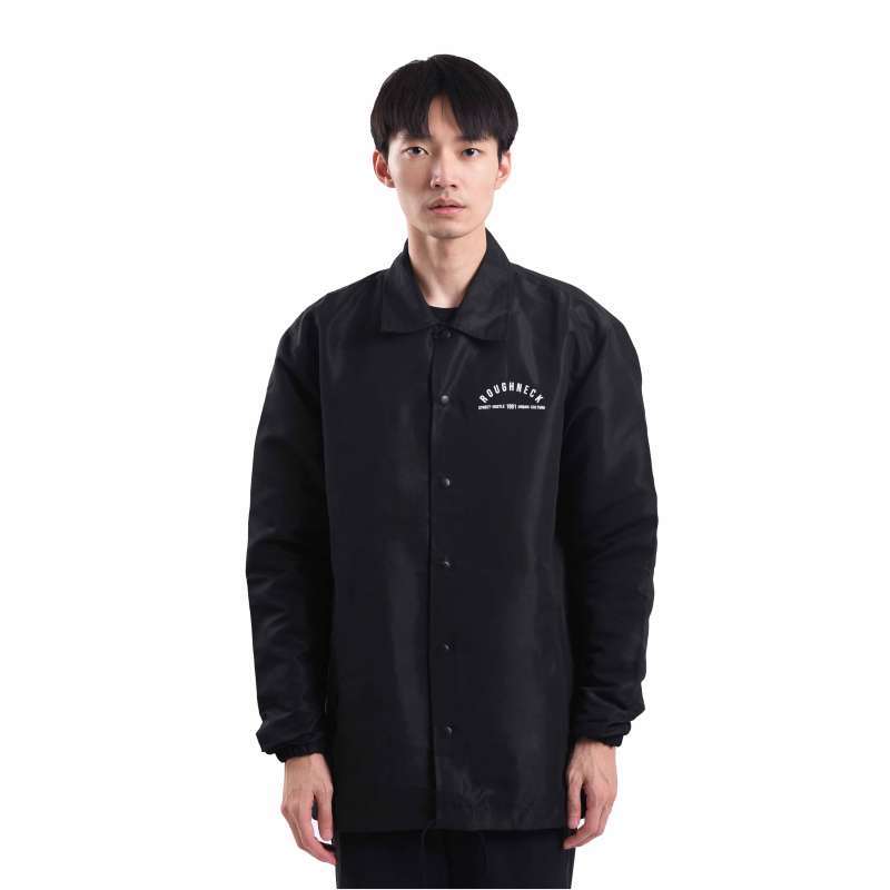 Jual CJ011 BLACK GET UP STAND UP COACH JACKET di Seller Roughneck 1991 ...