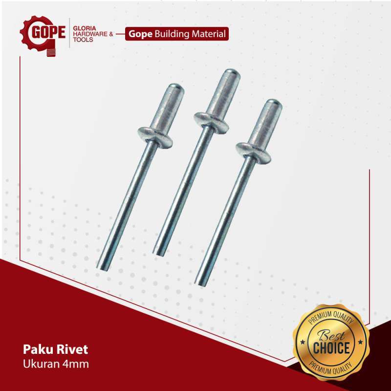 Jual PAKU RIVET RIPET PAKU RIFET di Seller Gope Hardware - Sunter Jaya ...