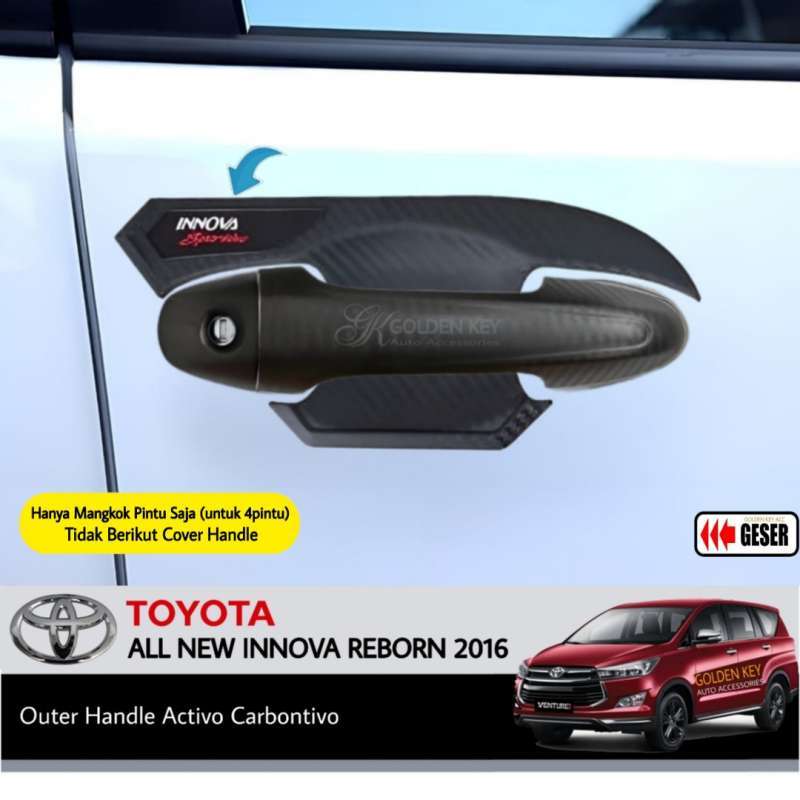 Jual JSL Outer Handle All New Innova 2016 Mangkok Pintu Activo Carbontivo di Seller GOLDEN KEY ...