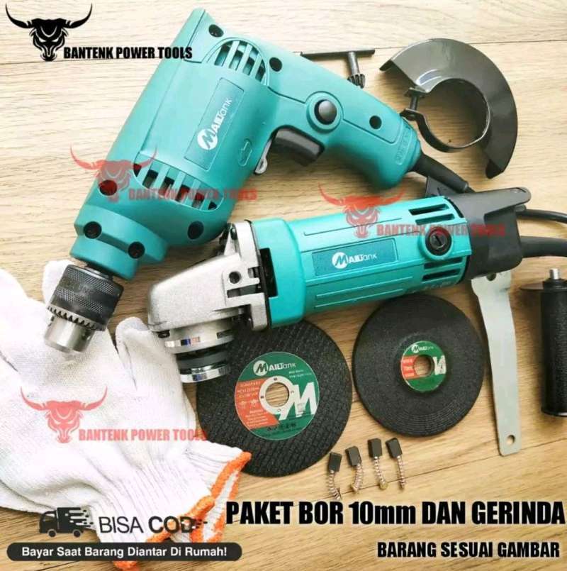 Jual MESIN GERINDA DAN MESIN BOR MAILTANK PAKET BOR 10MM DAN GERINDA MAILTANK di Seller Bantenk ...