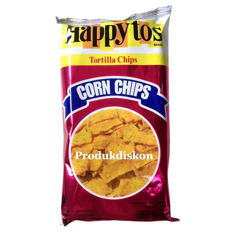 Jual HAPPY TOS Tortilla Chips Corn Chips 160gr Merah - Makanan di ...