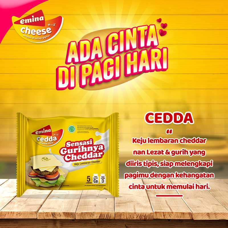 Jual Emina Cheese Slice Cheddar 5pcs 15gr Di Seller Tiramart - Gudang ...