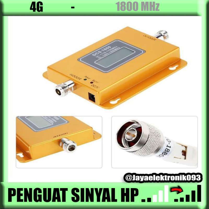 Jual Penguat Sinyal Hp 4g Lte 1800mhz - Repeater Mini - Antena Outdoor Omni Di Seller Penguat ...