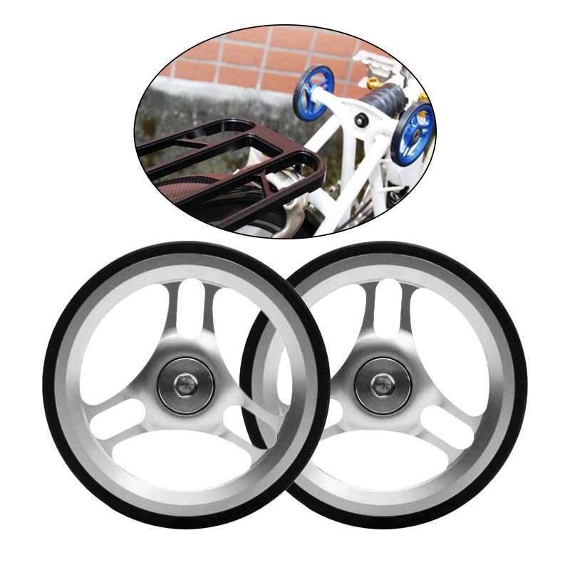 Promo Folding Bike Easy Wheel EZ Wheels for Brompton Traveling Rack ...
