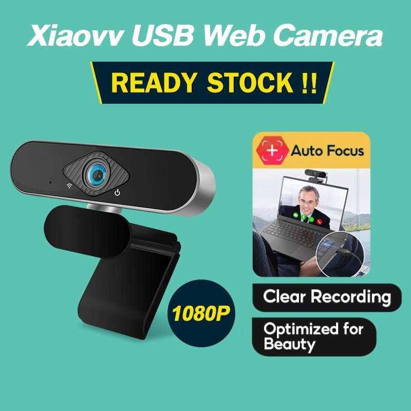 Jual Xiaomi Xiaovv 1080P USB Webcam Camera Full HD IP Camera Webcast ...