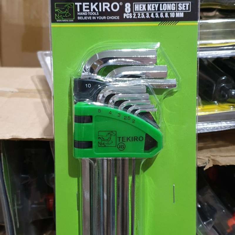 Jual Kunci L Set Panjang Tekiro 8 Pcs di Seller Serba Teknik - Utan Panjang, Kota Jakarta Pusat ...