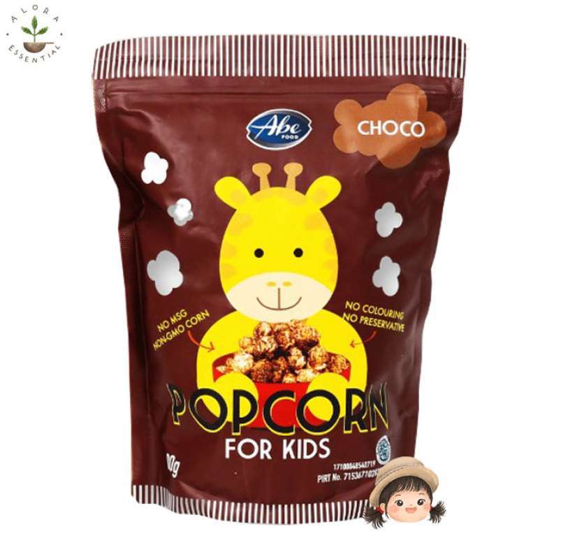 Promo Abe Food Popcorn Coklat - Snack Ringan Anak Popcorn Choco 80g ...
