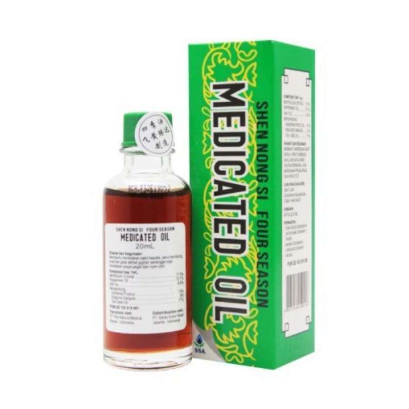 Jual Four Season Medicated Oil 20Ml di Seller Viva Apotek Authorized ...