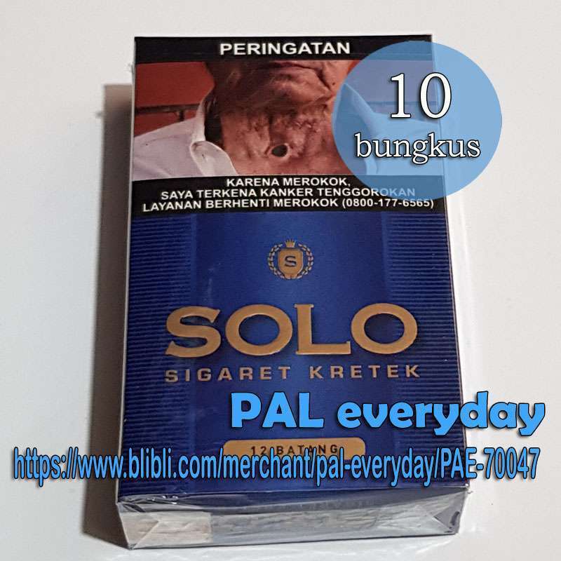 Jual rokok kretek SOLO 12 [1 slop / 10 bungkus @ 12 batang] di Seller ...