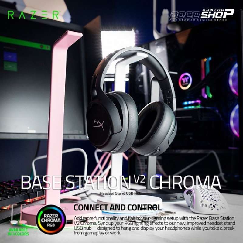 Jual Razer Base Station V2 Chroma - Headset Stand - Pink di Seller GOOD ...