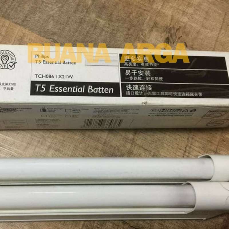 Jual Lampu Philips T5 Essential Batten TCH 086 21 Watt - Warm White di ...