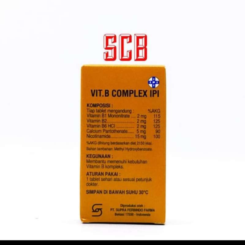 Jual vitamin b complex ipi di Seller TiaraShop - Kab. Bekasi, Jawa ...