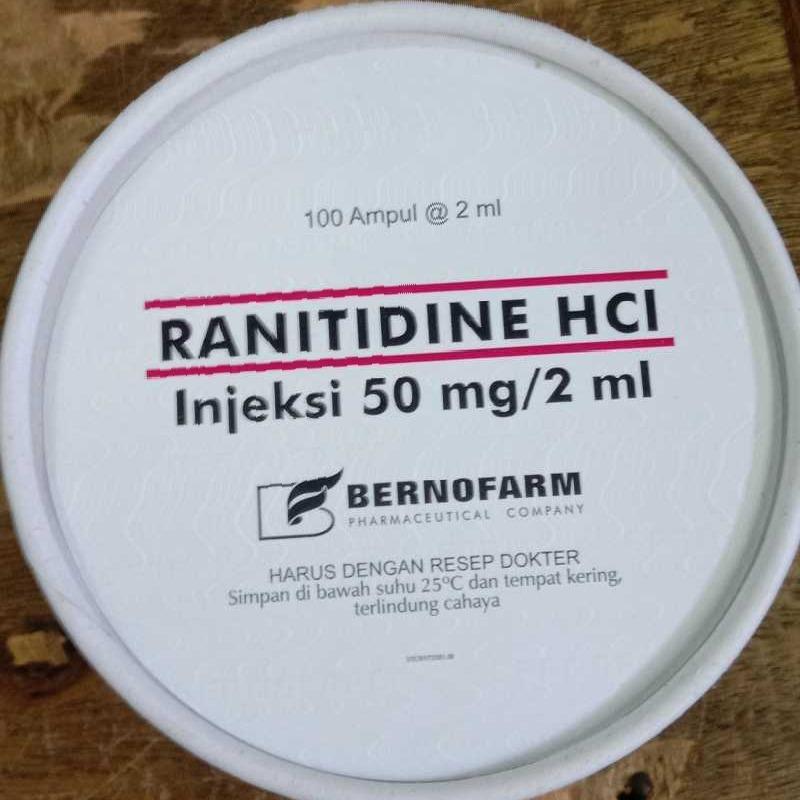 Jual Ranitidine Injeksi Box 1 Box Isi 100 Ampul Di Seller Befitan ...