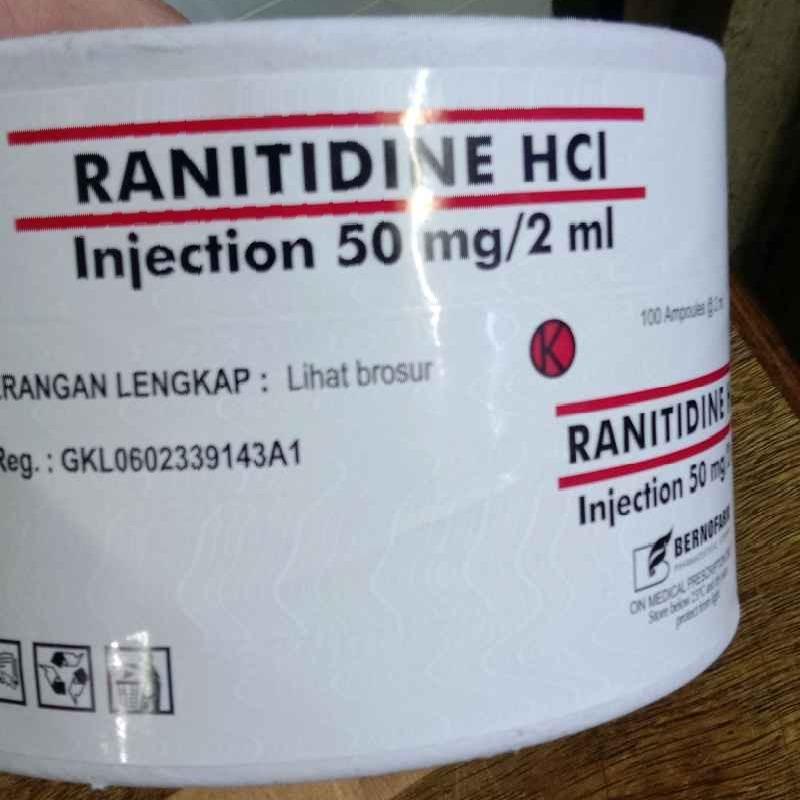 Jual Ranitidine Injeksi Box 1 Box Isi 100 Ampul Di Seller Befitan ...