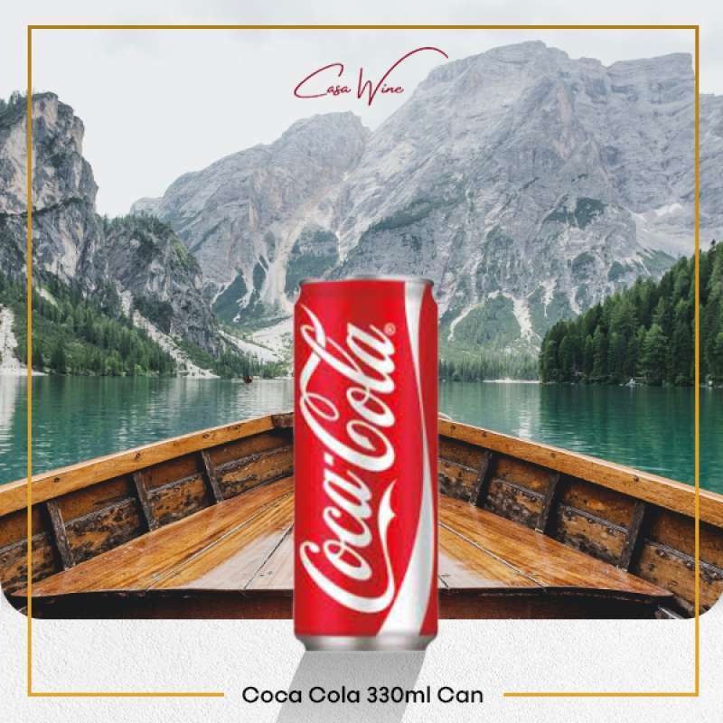 Jual Coca Cola Can 330 Ml Di Seller Casa Wine Official Store - Karet ...