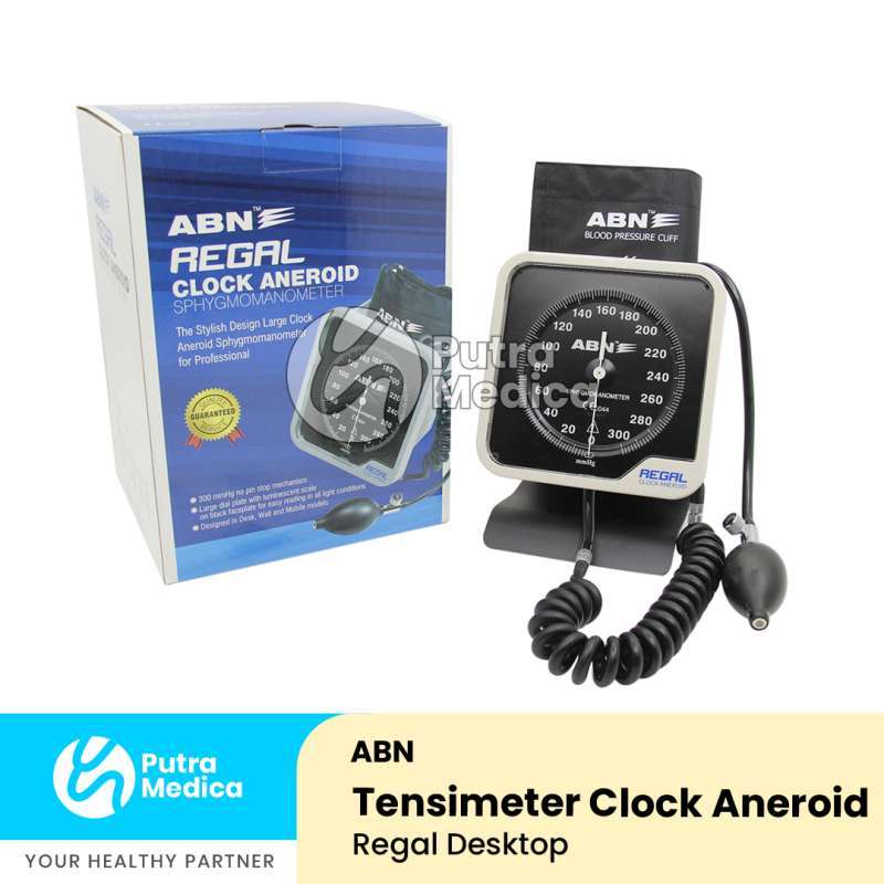 Promo ABN Tensimeter Regal Clock Aneroid Desktop Model / Tensi Jarum ...